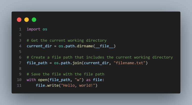 How to Save Python Files in the Same Directory in VS Code | Beens' Blog